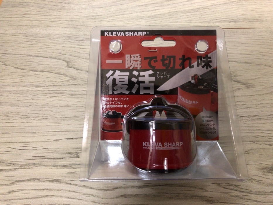 包丁をとぐなら、砥石（といし）より楽に使えて、あっという間に切れ味復活の「KLEVA SHARP（クレバーシャープ）」がおすすめ！いいもの ...